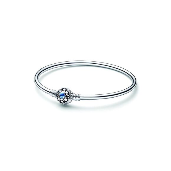 Pandora | Jewelry | Pandora Silver Disney Aladdin Jasmine Silver Bangle ...